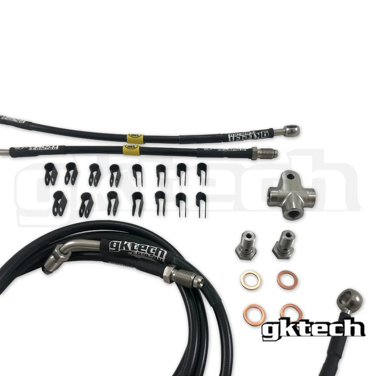 GKTECH S13 S14 S15 Stainless Steel Braided Teflon ABS Delete Kit