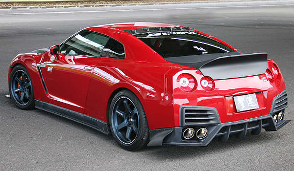Charge Speed 2007-2015 Nissan GTR Hybrid Matte Carbon w/ FRP Complete Kit