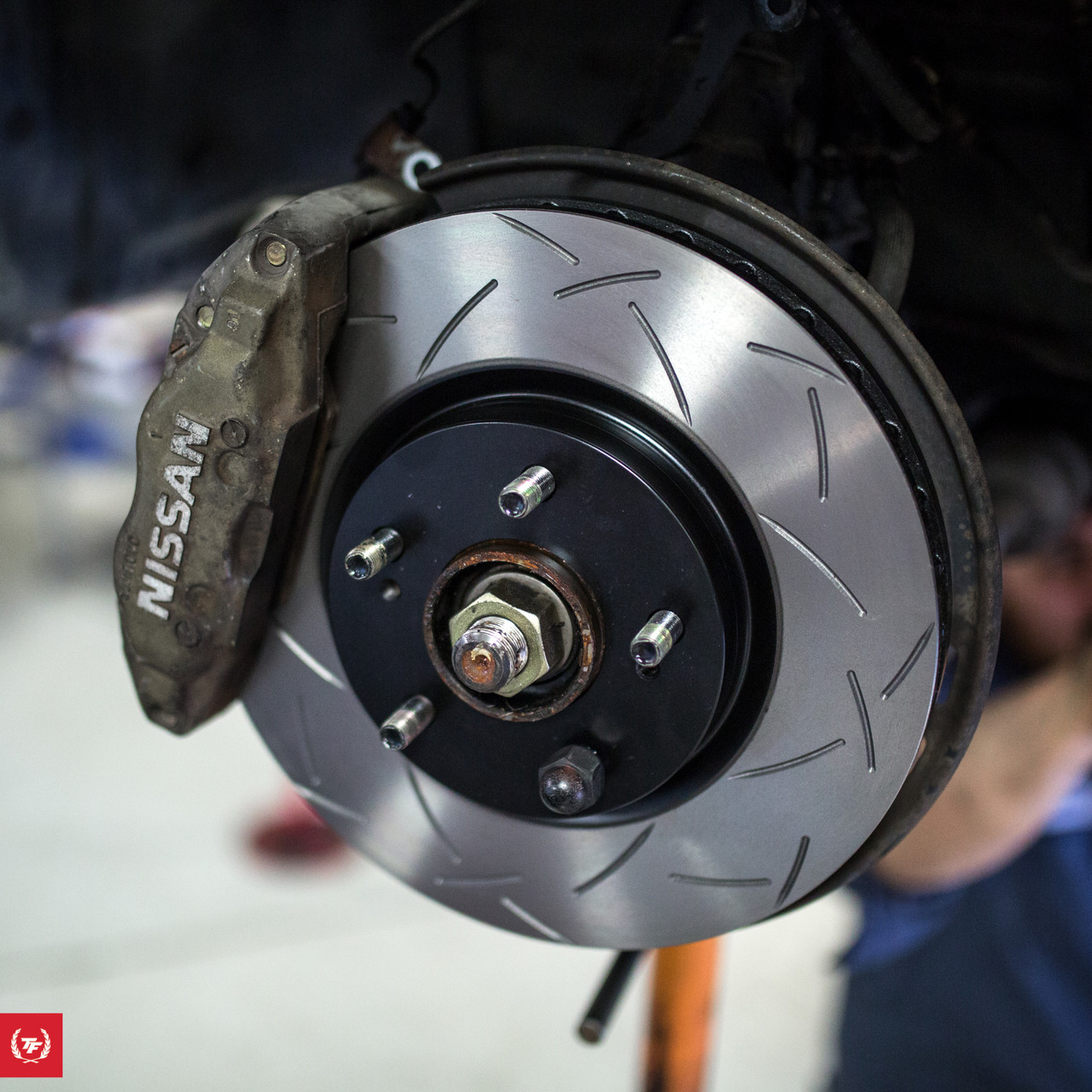 TF BNR32 Nissan Skyline R32 GTR Brake Package: DBA / Ferodo / Goodridge