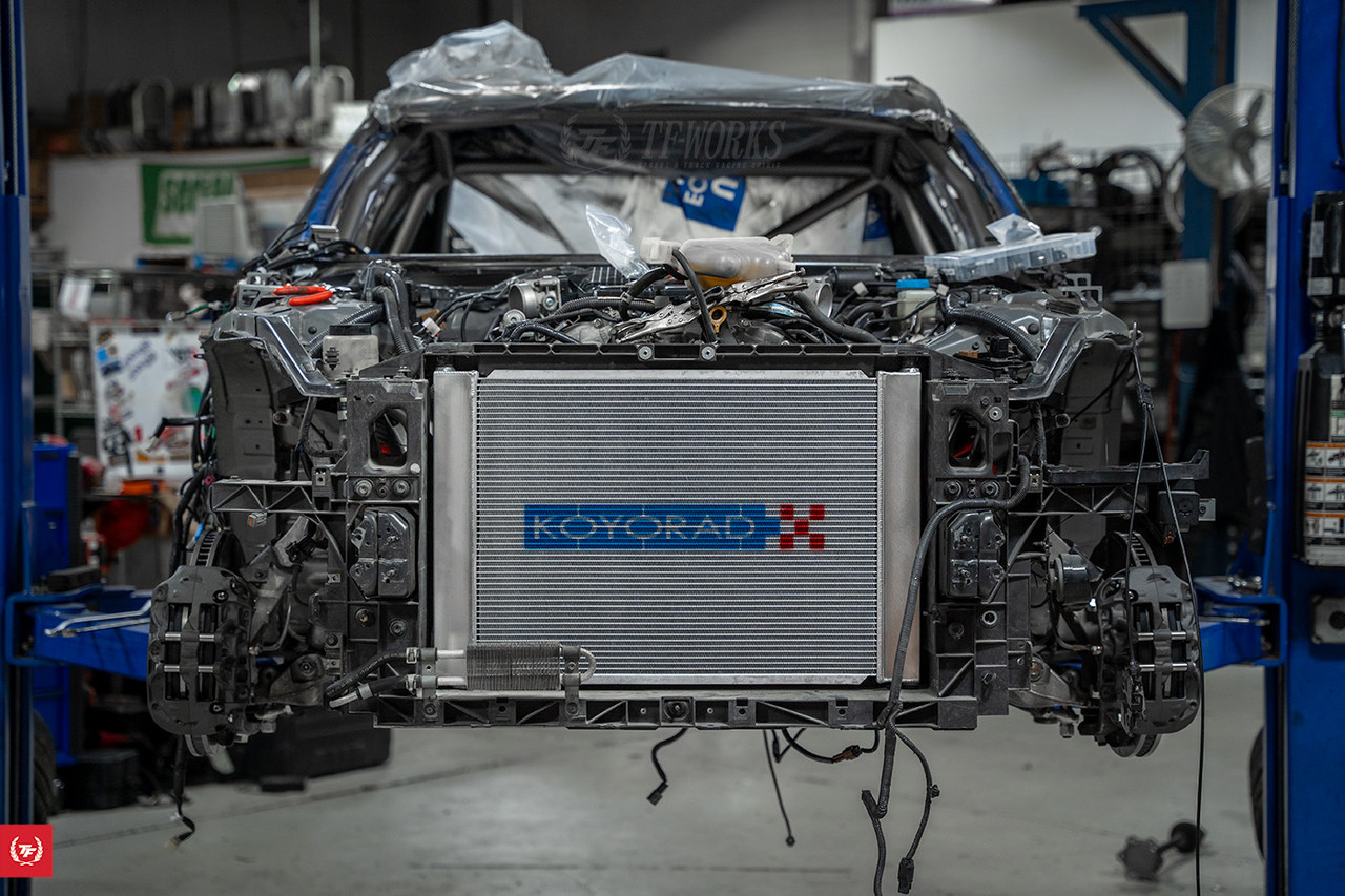 Koyo 09-17 Nissan 370Z 6MT Radiator (Eliminates AC Condenser) - Touge ...