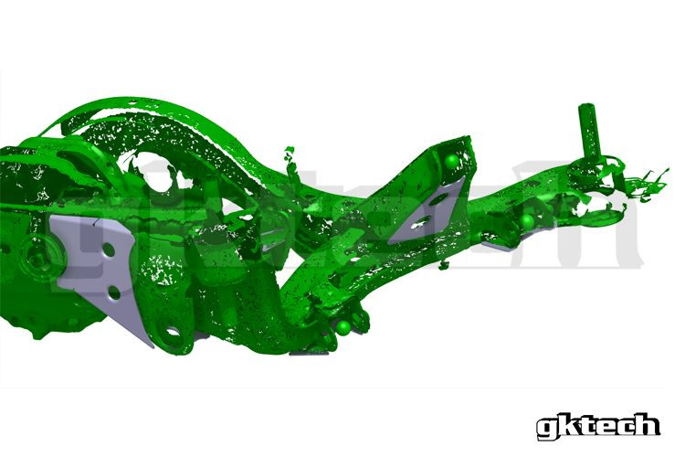 GKtech S14 / S15 Subframe reinforcement