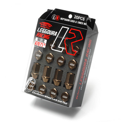 Kics Project Duralumin Lug nuts 12+4 Lock Set
