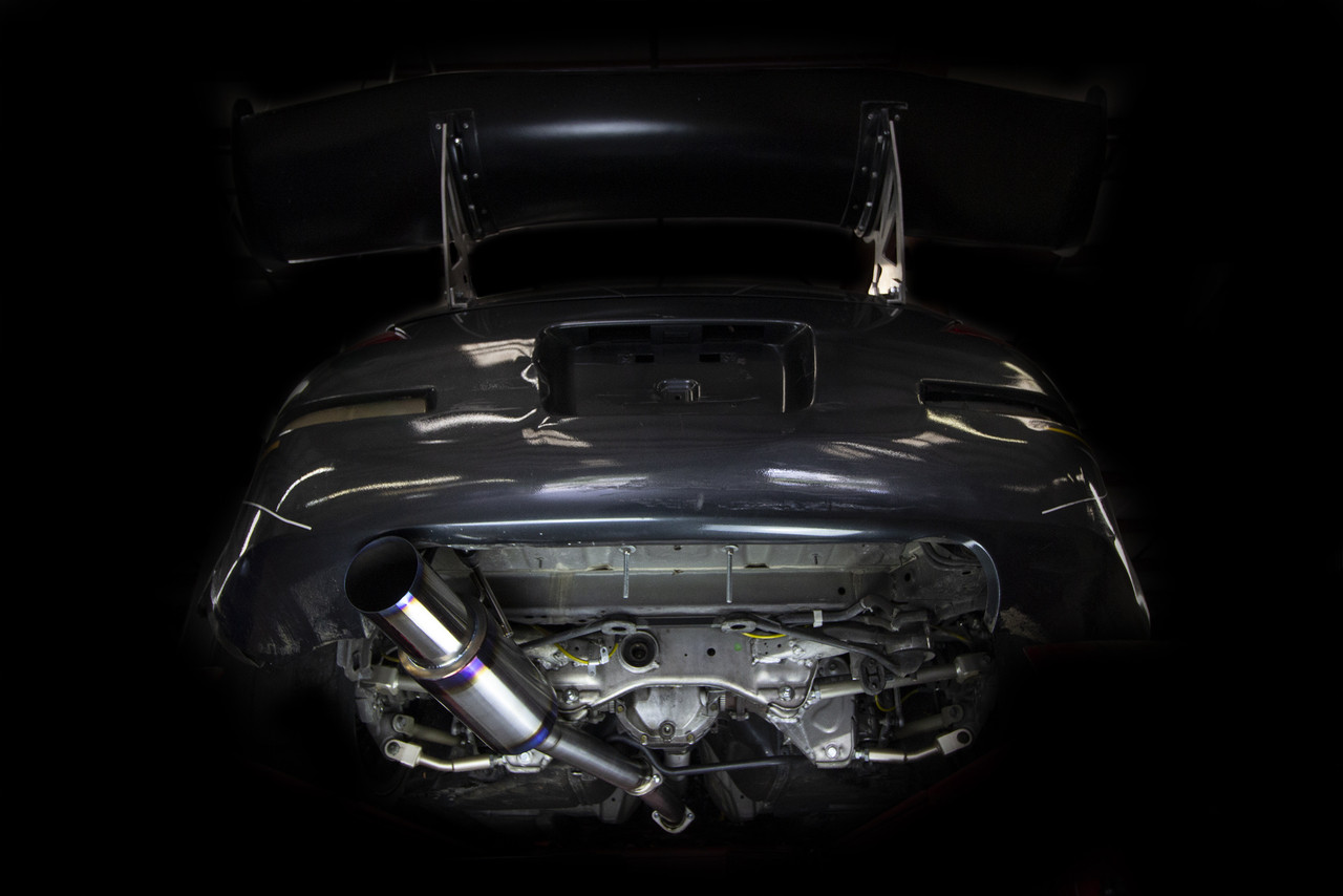 ISR Performance - Series II Titanium Single GT Exhaust - Nissan 350Z (IS-GTTI-350Z)