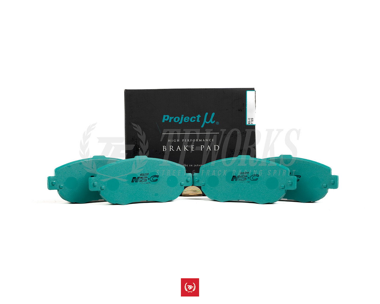 Project MU - TypeNS Front Brake Pads - JZX90/IS300/GS300 (PSF123)