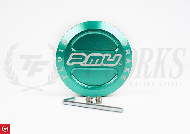 Project Mu Billet Brake Reservoir Cap for Subaru WRX STI, FRS BRZ, S15 ...