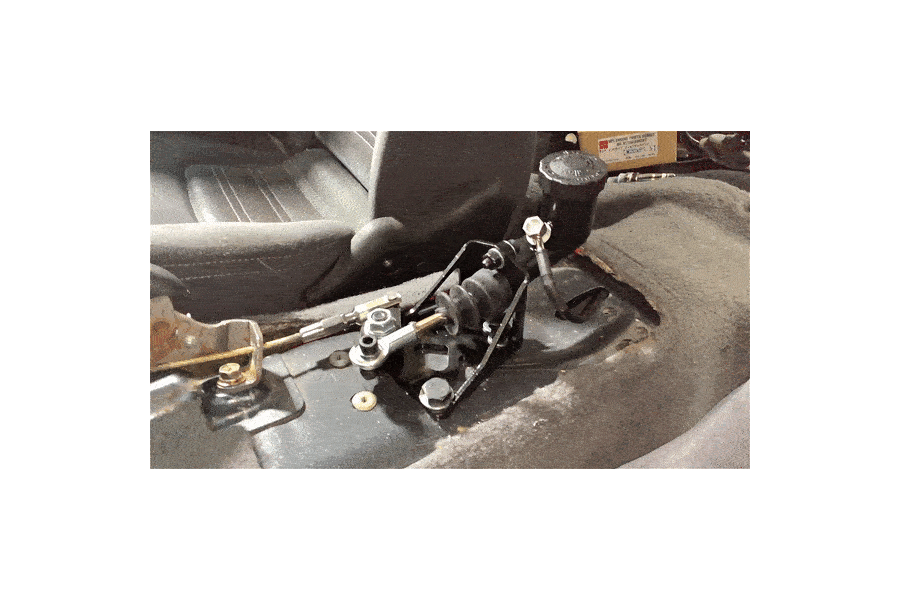 HIDDEN HYDRAULIC E-BRAKE ASSEMBLY