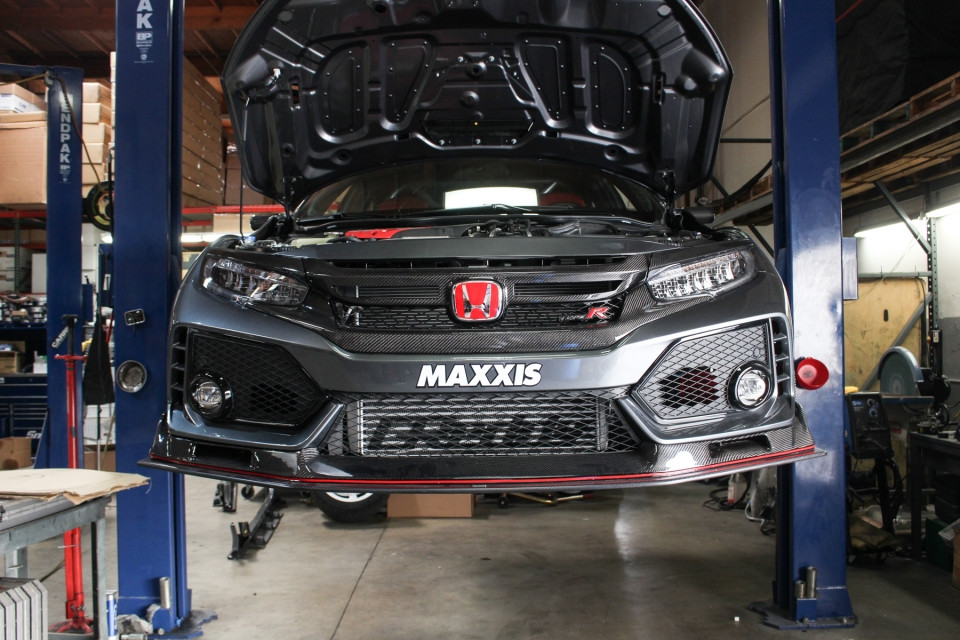 EVS Tuning Carbon Front Lip Splitter V2 - Honda Civic Type R FK8 (EVS ...
