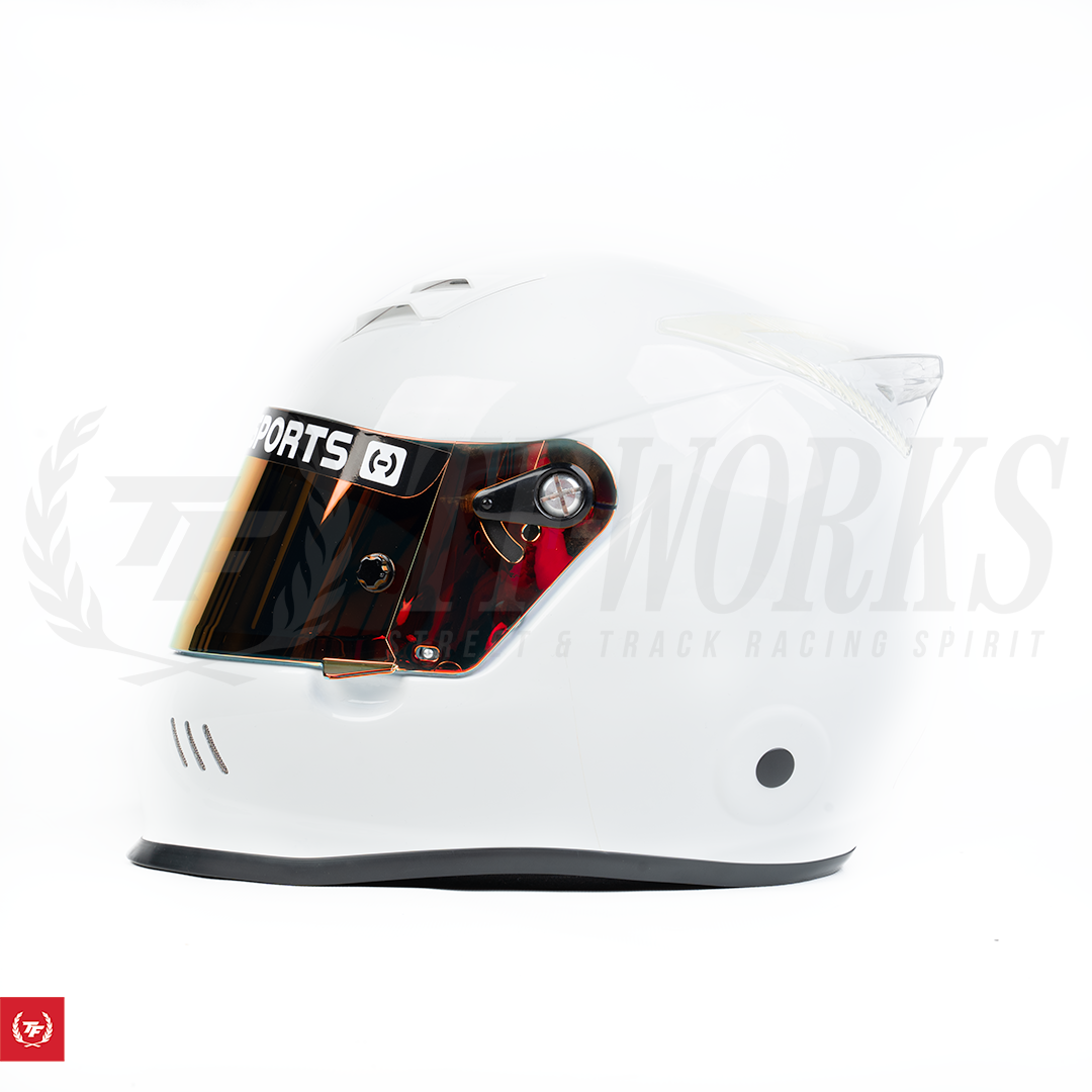 HJC Motorsports AR-10 III / H10 / H70 Helmet Visor - Fire Red Iridium