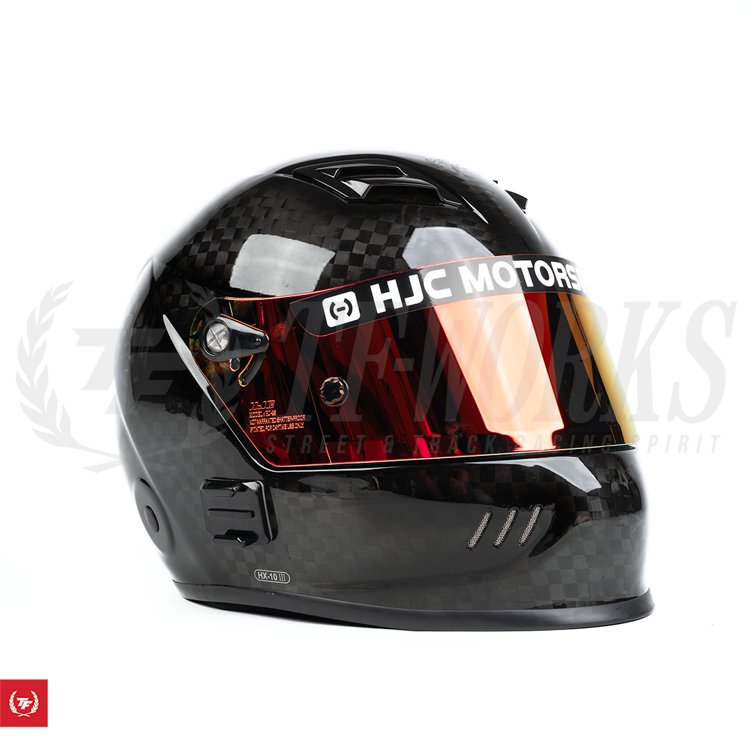 HJC Motorsports AR-10 III / H10 / H70 Helmet Visor - Fire Red Iridium
