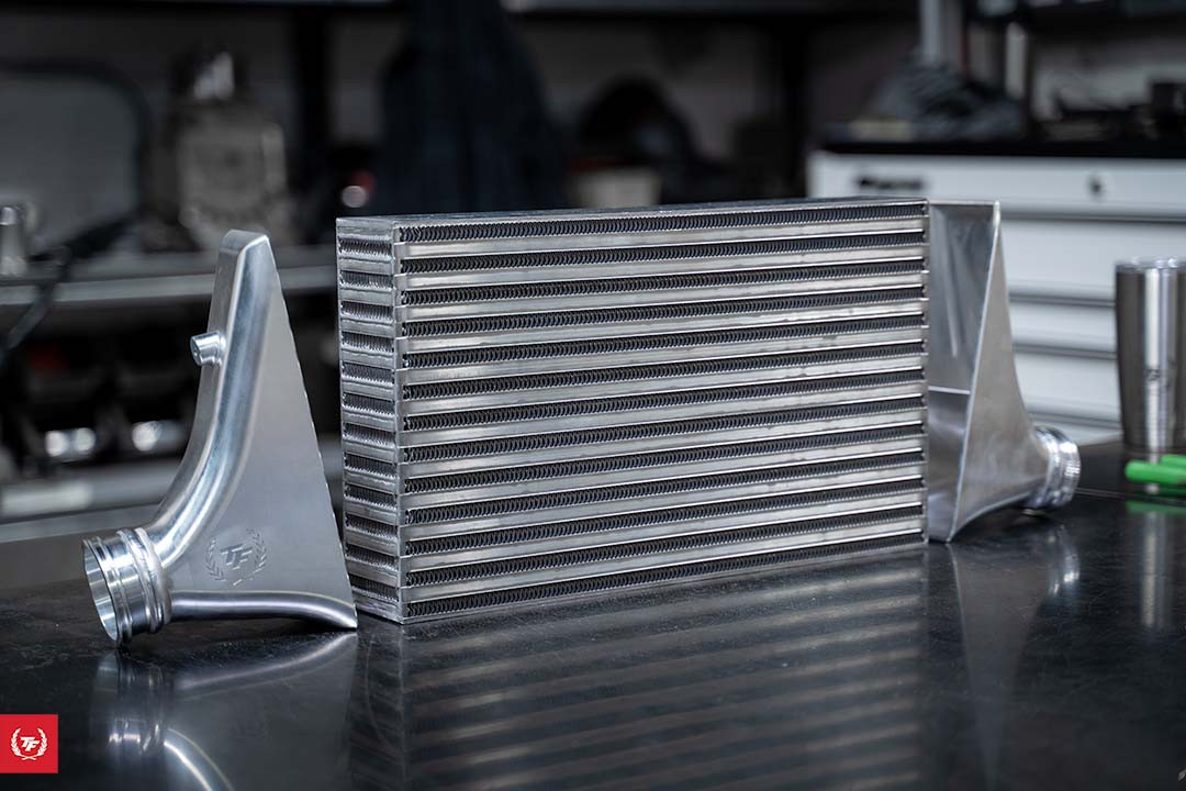 TF-Works Billet Aluminum Intercooler End Tanks
