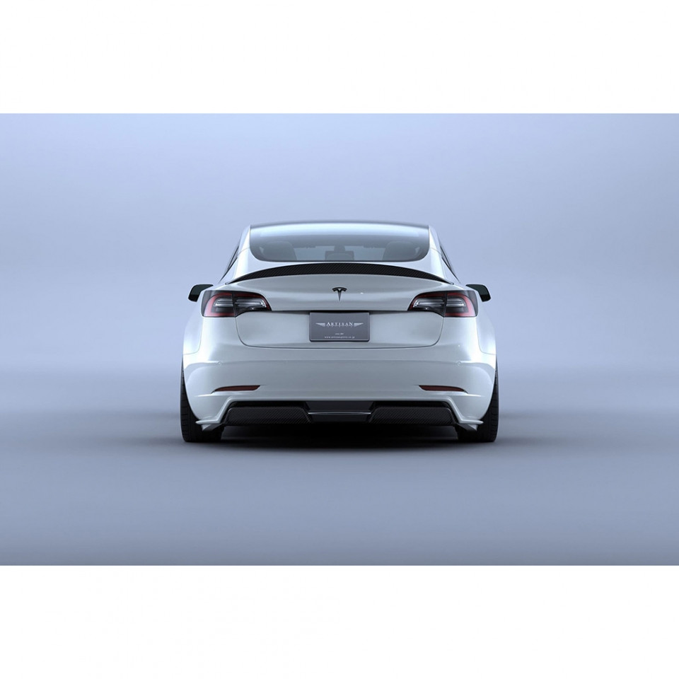 Artisan Spirits Black Label Rear Diffuser (FRP) - Tesla Model 3 2017+