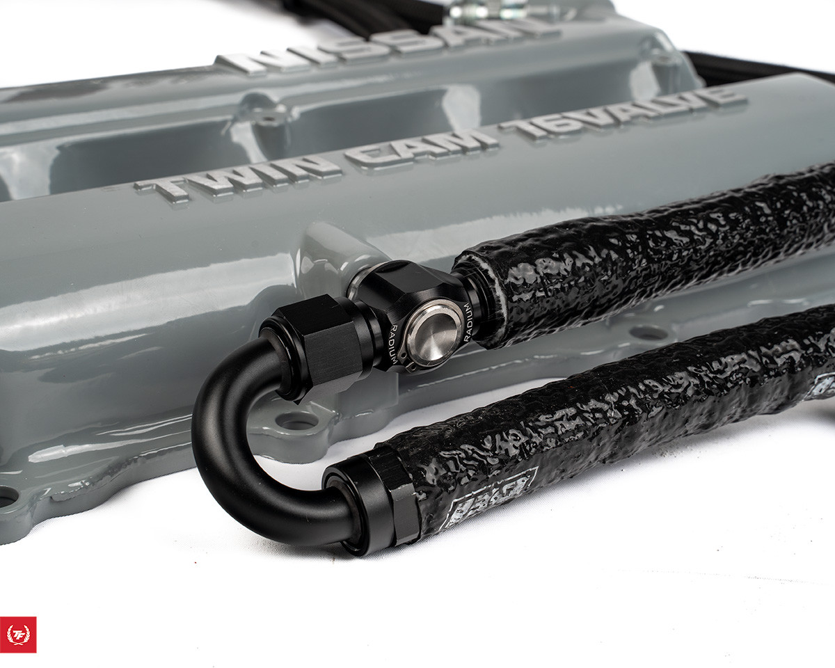 TF-Works S13 SR20DET Oil Catch Can Kit with Lines and Fittings - Touge ...