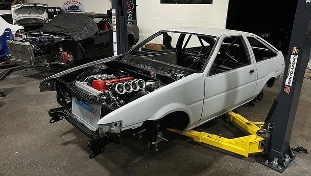 TF-Works K-Series Kswap RWD High-Rise NA Header (4-1) - Touge Factory