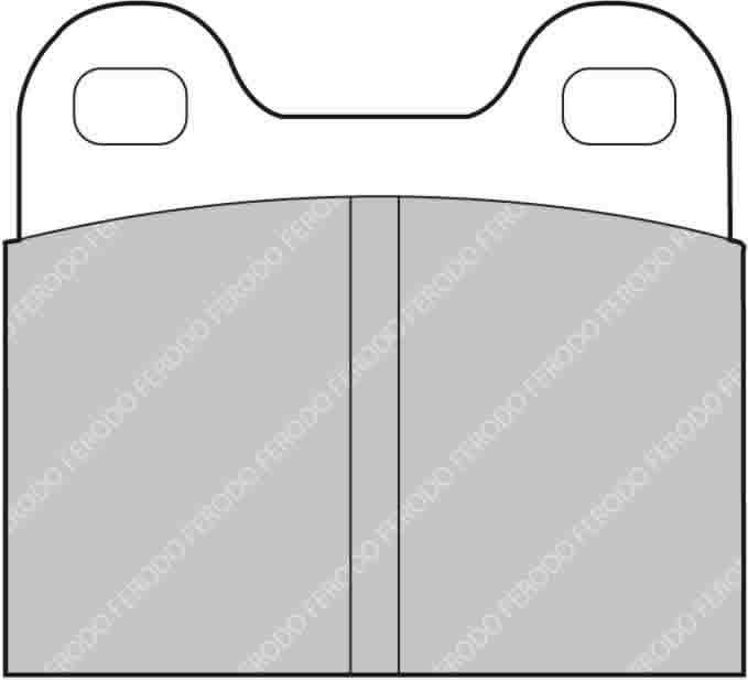 Ferodo FCP3R DS3000 Brake Pads - Touge Factory