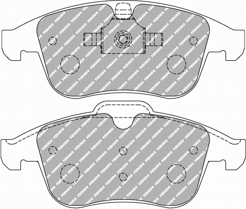 Ferodo FCP4249H DS2500 Brake Pads - Touge Factory