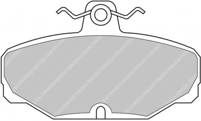 Ferodo FCP408R DS3000 Brake Pads - Touge Factory