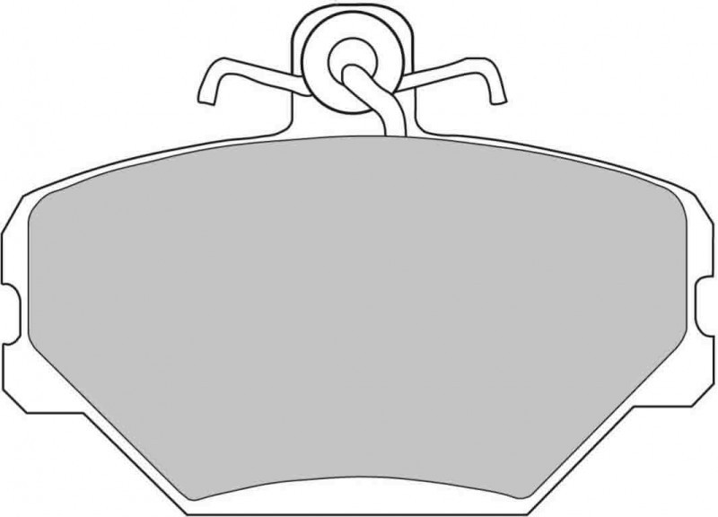 Ferodo FCP524R DS3000 Brake Pads - Touge Factory