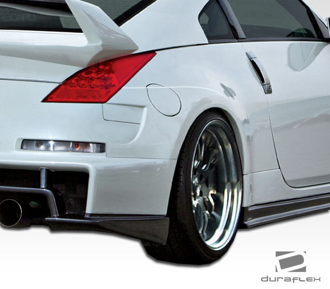 2003-2008 Nissan 350Z Z33 Duraflex AM-S Wide Body Rear Bumper Cover - 1 ...
