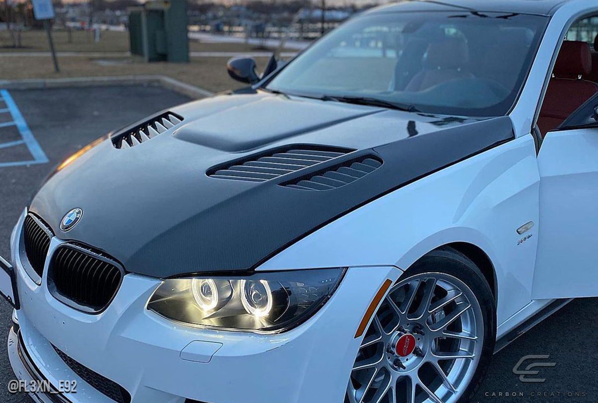 2008-2013 BMW M3 E90 E92 E93 Carbon Creations DriTech GTR Hood - 1 ...