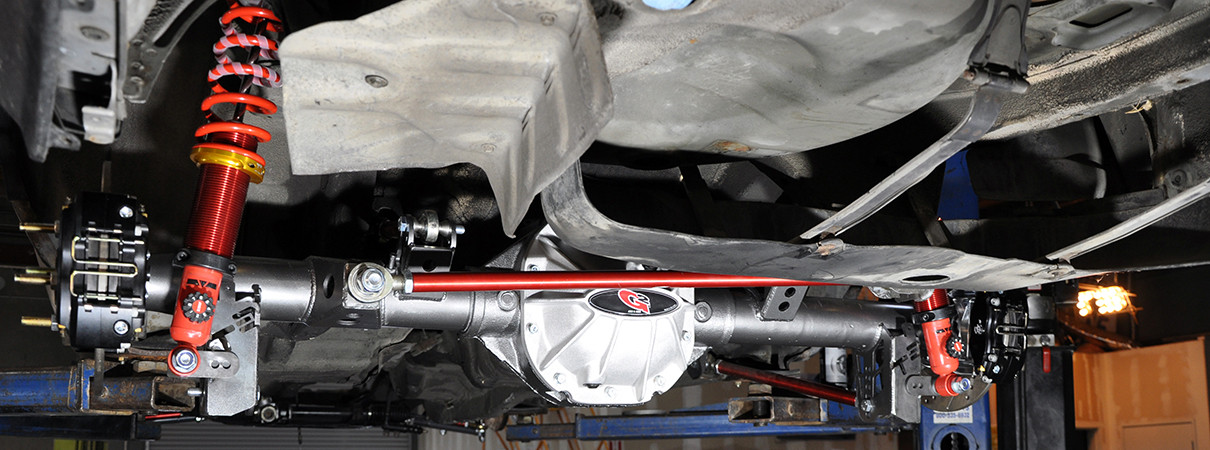 Techno Toy Tuning AE86 to Ford 8.8 Big Brake Kit - Touge Factory