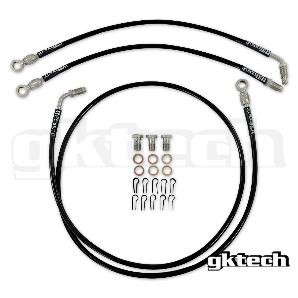 GKtech 240sx/skyline Engine Bay Brake Line Delete Kit