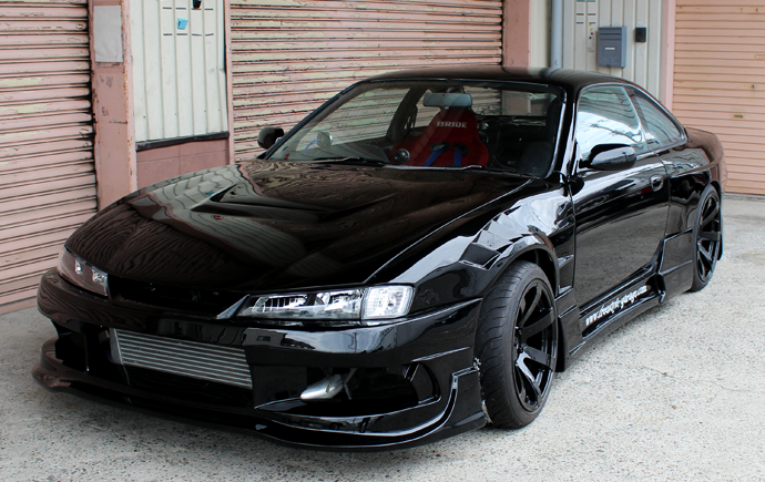 Origin Lab Nissan S14 Kouki Sameera Duct +55mm Front Fenders