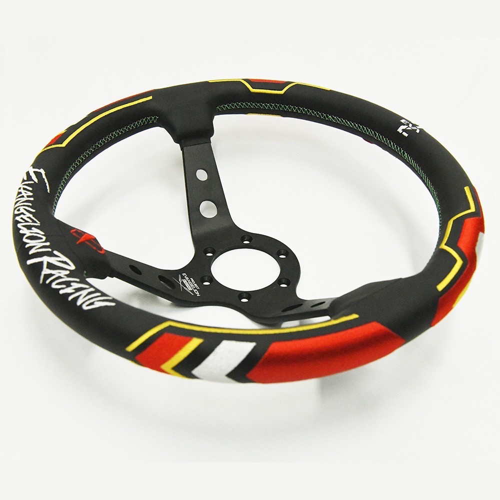 Vertex x Evangelion Racing Collaboration Steering Wheel (Unit-02) - TF ...