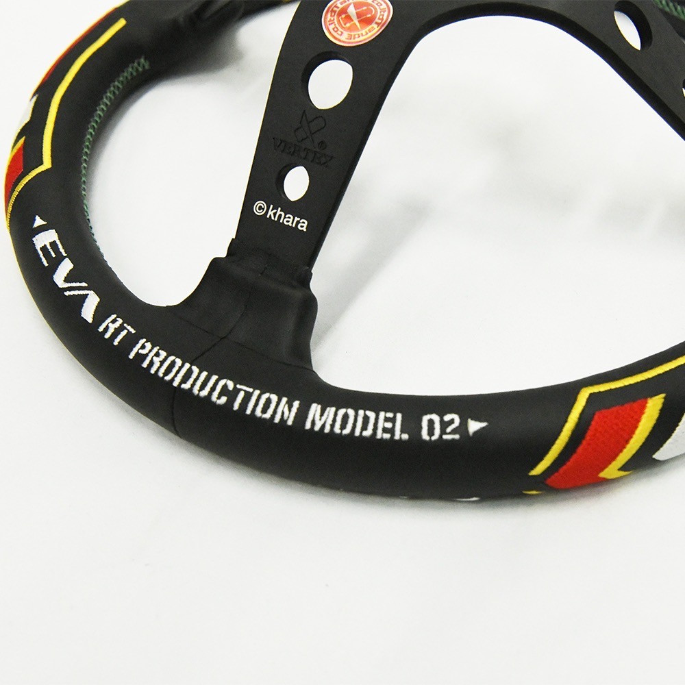 Vertex x Evangelion Racing Collaboration Steering Wheel (Unit-02 ...
