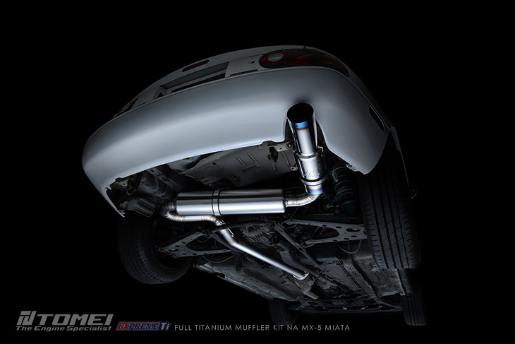 FULL TITANIUM MUFFLER KIT EXPREME Ti NA MX-5 MIATA - Touge Factory