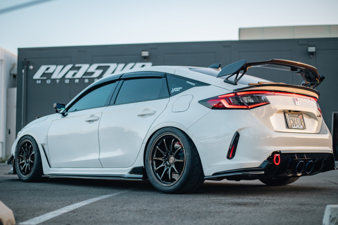 EVS Tuning Carbon Rear Side Fin - Honda Civic Type R FL5 2023+ - Touge Factory