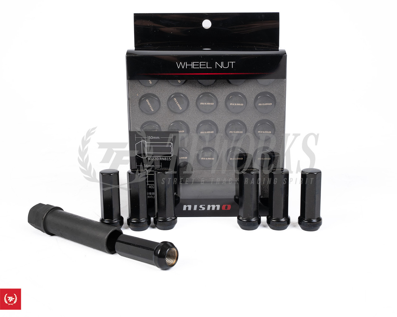 Nismo 7-Sided Lug Nuts - Long Type 50mm - Touge Factory