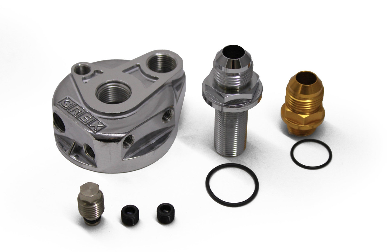 GReddy Oil Filter Relocation Block Adapter Type-G (AN) - for Remote (3 ...