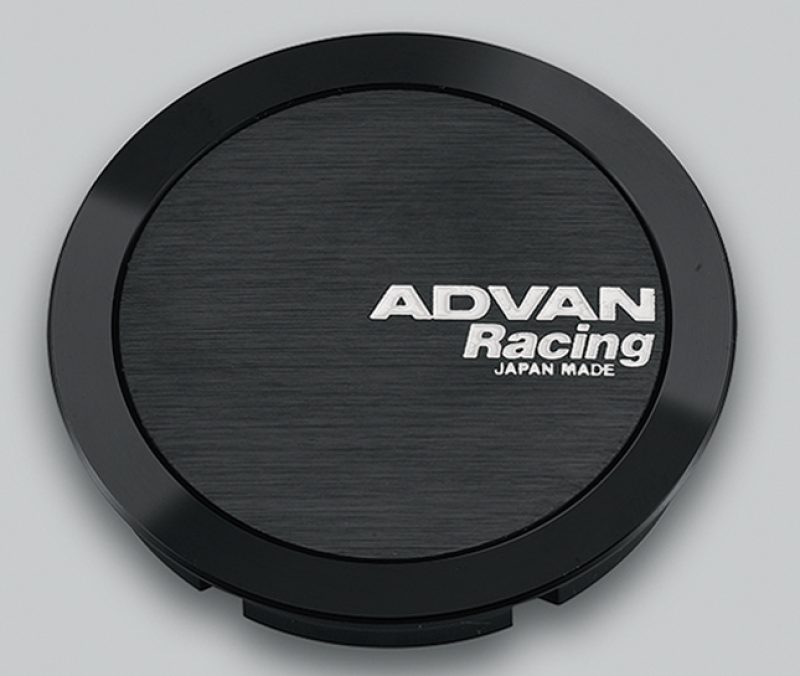 Advan 73mm Full Flat Centercap - Black - Touge Factory