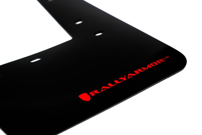 Rally Armor 2023 Toyota GR Corolla Black UR Mud Flap w/ Red Logo ...
