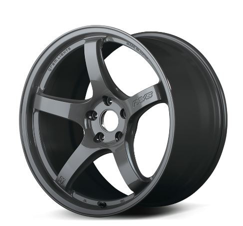 Gram Lights 57CR 18x9.5 +22 5x114.3 Glossy Gray Wheel - Touge Factory