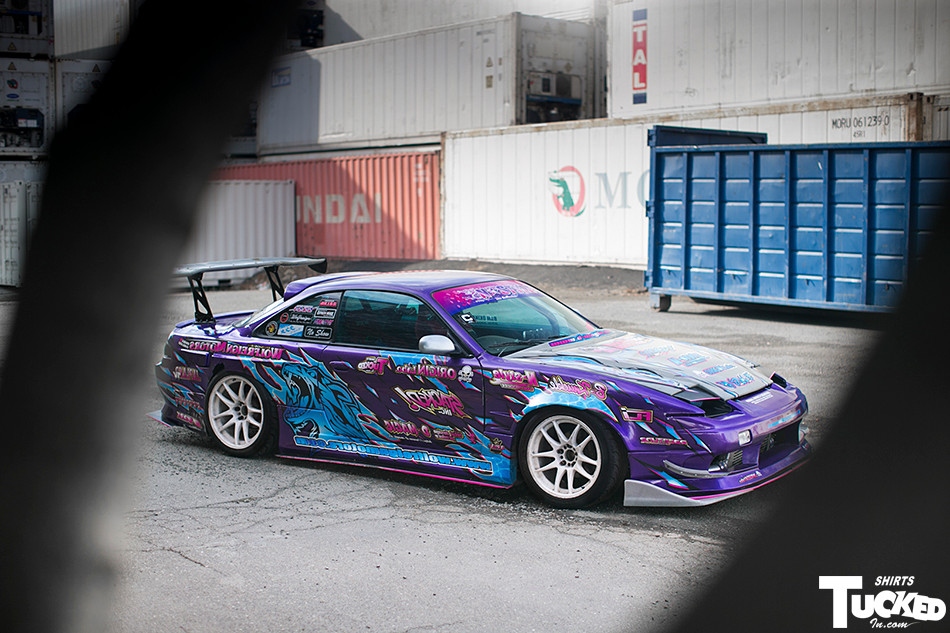 Origin S14 to 180SX 55mm Type 3 Front Fenders - Touge Factory