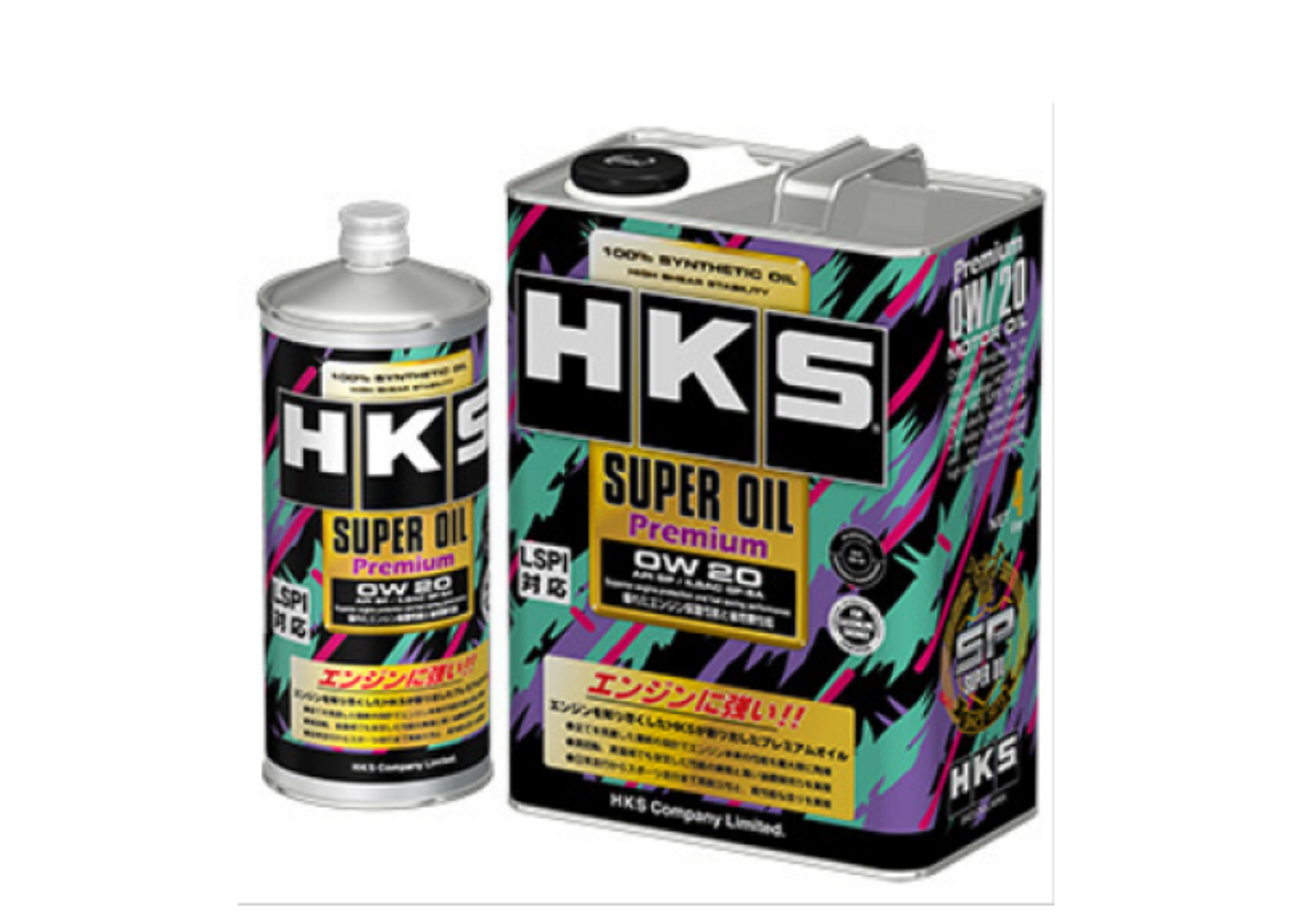 HKS SUPER OIL Premium API SP/ILSAC GF-6A 0W20 1L - Touge Factory