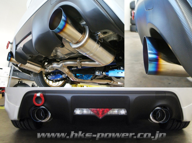 HKS Hi-Power Muffler SPEC-L Scion FR-S - Touge Factory