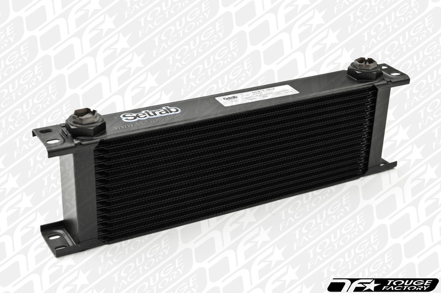 Setrab Series 6 Oil Cooler 16 Row - (4.75" tall) - Touge Factory