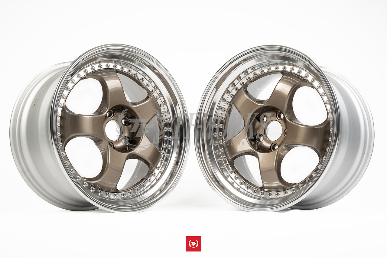 Work Meister S1 3P 19x9.5+24 / 19x10.5+31 5x112 (HPG) - Touge Factory