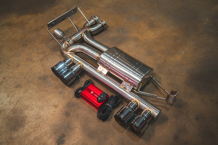 Valvetronic Designs - E46 M3 Valved Sport Exhaust - Stainless Steel