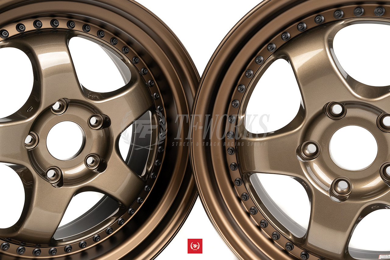 Work Meister S1 3P 19x8.5+48 / 19x11+42 5x130 - Porsche Spec / Bronze ...
