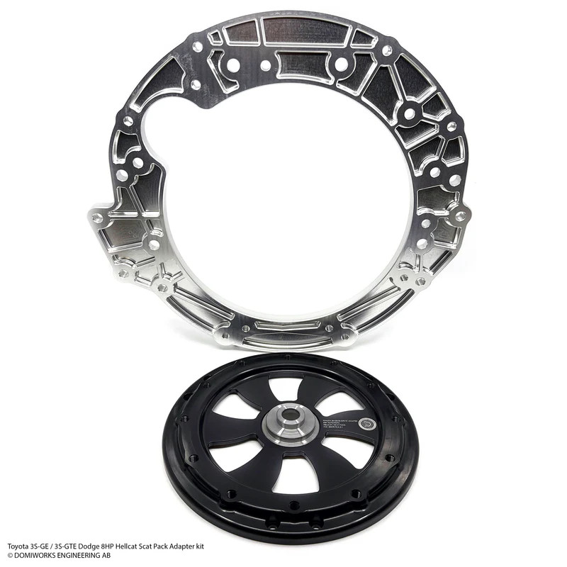 DOMIWORKS TOYOTA 3SGE/3SGTE "BEAMS" DODGE 8HP HELLCAT SCAT PACK ADAPTER ...