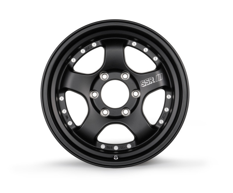 SSR SP1 Trail 17x8.5 +00 6/139.7 Flat Black Wheel - Touge Factory