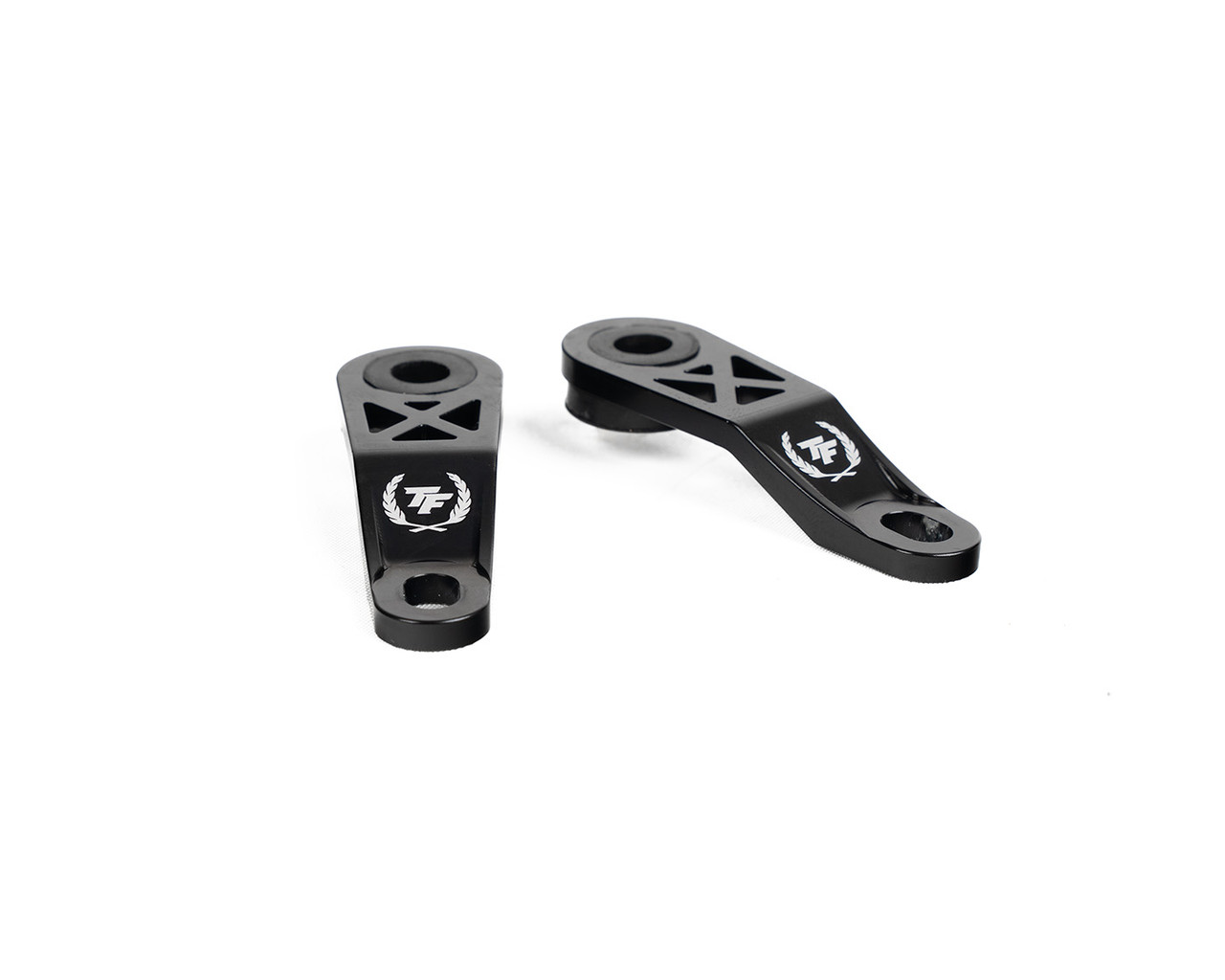 TF-WORKS - Billet Aluminum Radiator Brackets V2 - S14 S15 - Touge Factory