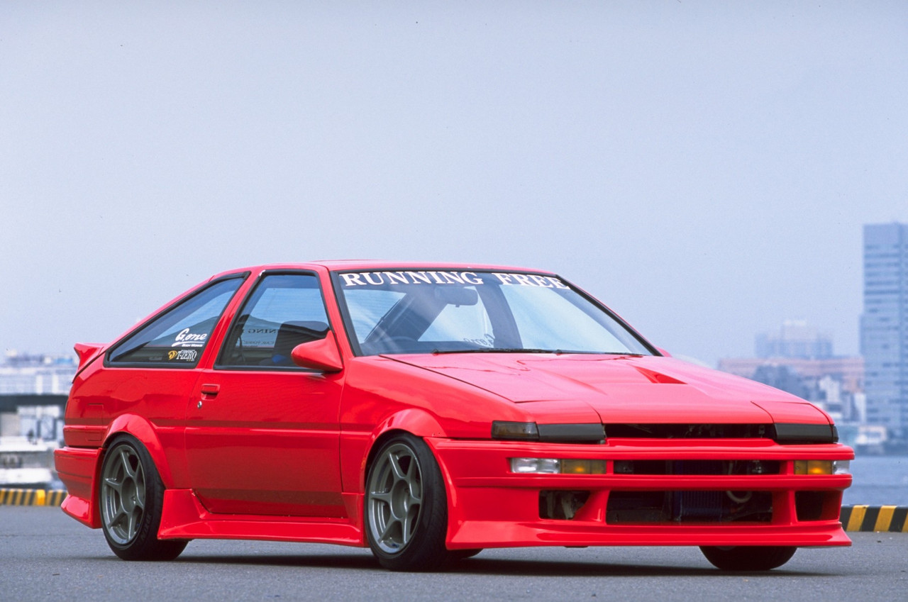 Vertex Body Kit for 1983-1987 Toyota AE86 Corolla - Touge Factory