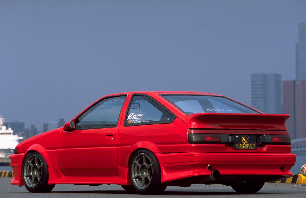 Vertex Body Kit for 1983-1987 Toyota AE86 Corolla - Touge Factory