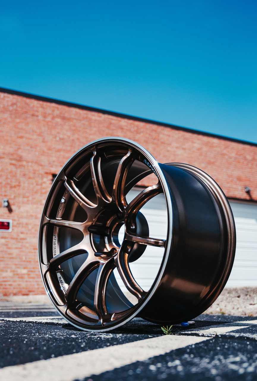 Advan Racing RSIII 18x10.5+15 5x114.3 - Umber Bronze Metallic & Ring