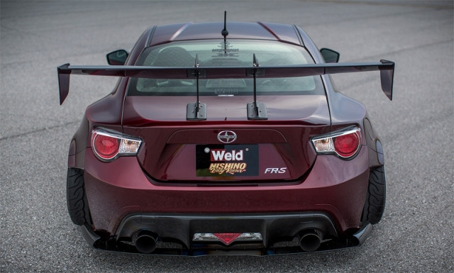 Voltex Type 7 Swan Neck GT Wing for FRS / BRZ (1st Gen) - 1600mm Width ...
