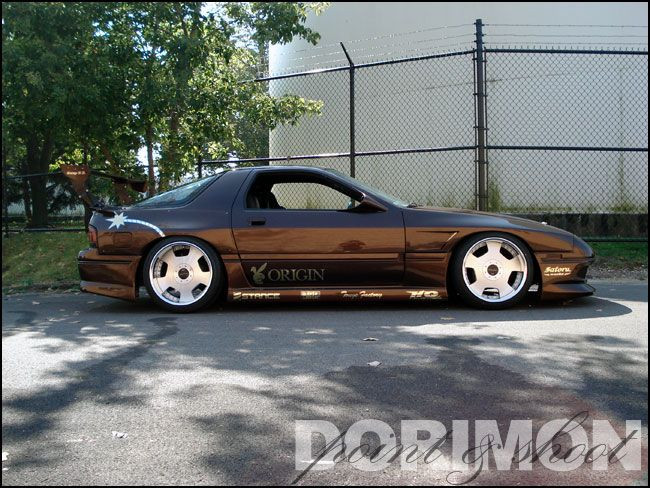 Origin Labo Mazda RX7 FC Rear Fenders +30mm - Touge Factory